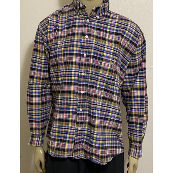 Cinch | Shirts | Cinch Up Mens Xl Long Sleeve Button Front Plaid ...